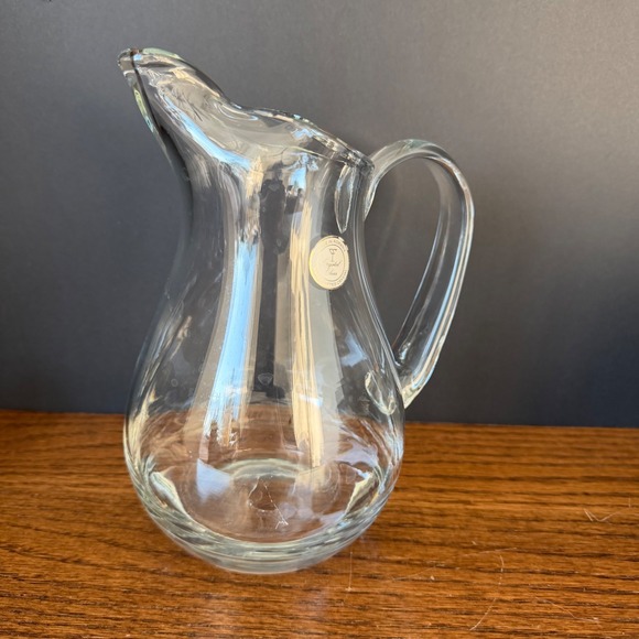 Crystal Clear | Dining | Crystal Clear Handcrafted Glass Pitcher Water ...